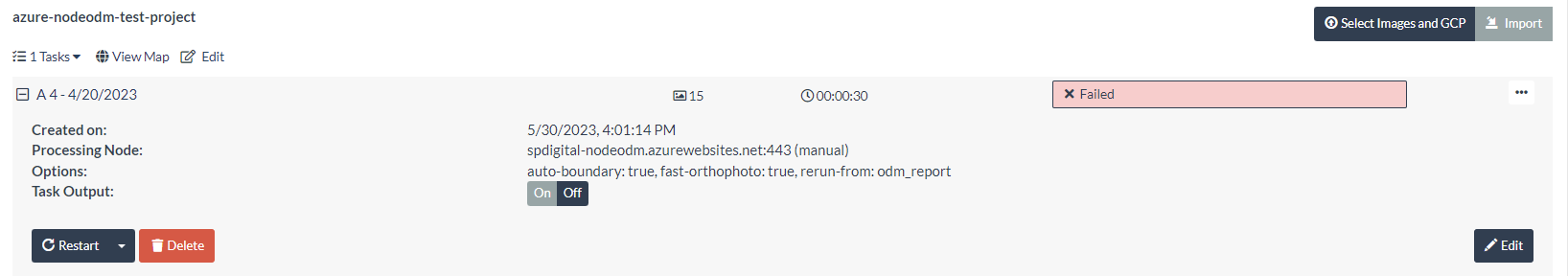 WebODM cannot retrieve results from NodeODM running on MS Azure. · Issue #1349 · OpenDroneMap ...