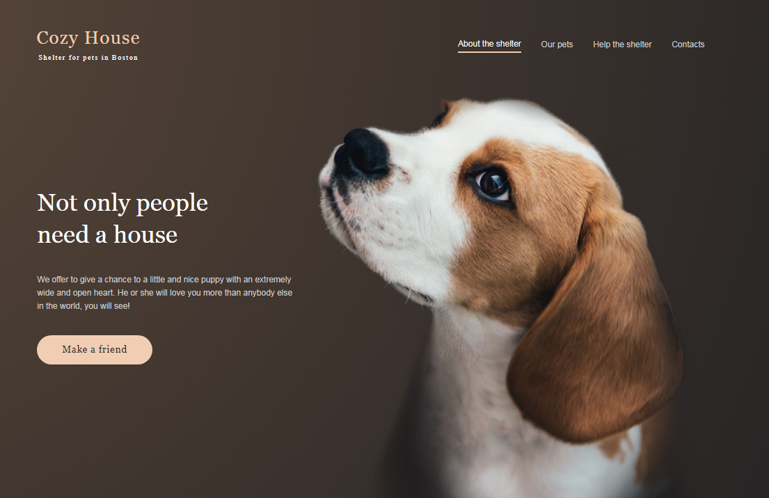 GitHub - valsotnik/Shelter-app