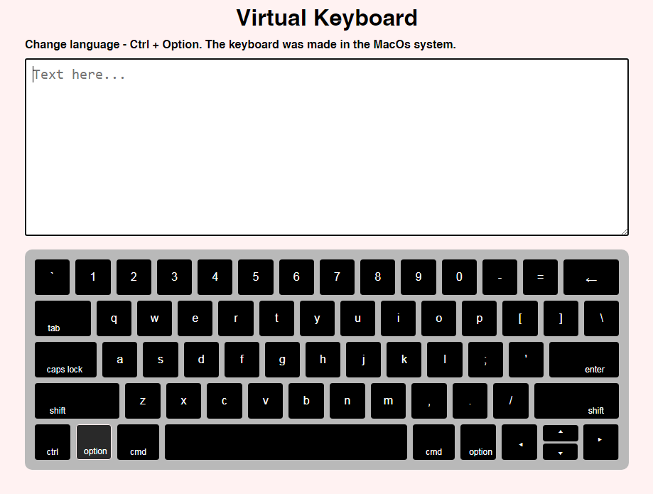 GitHub - valsotnik/virtual-keyboard: Rerository for a RS School task ...