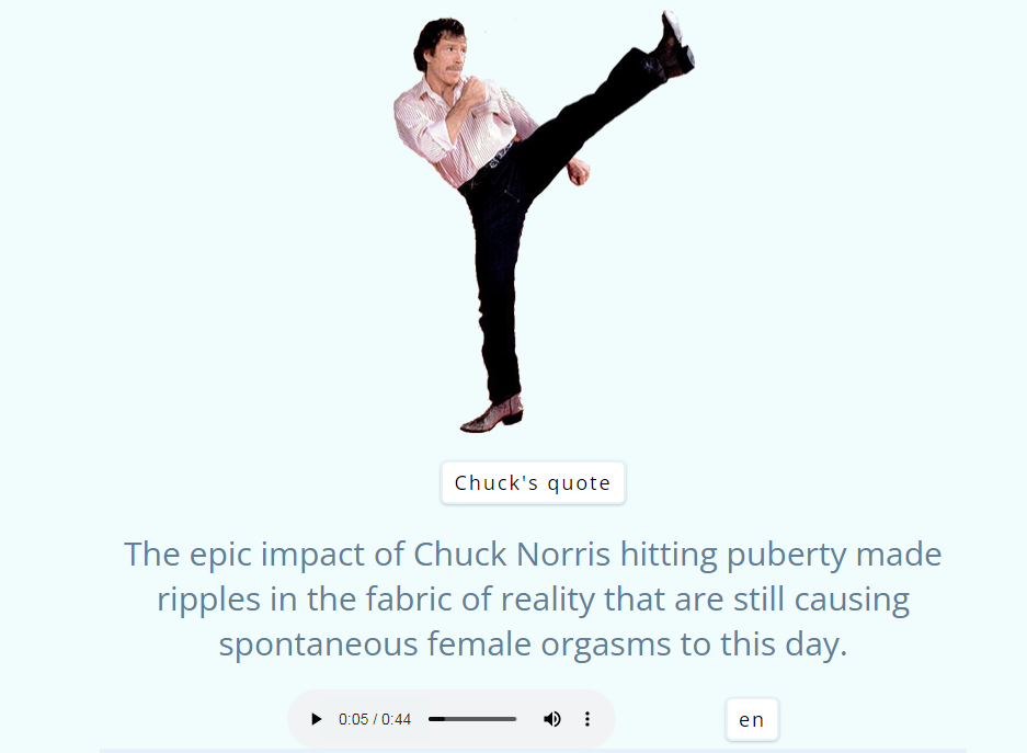 GitHub - valsotnik/random-jokes: random jokes generator Chuck Norris Edition