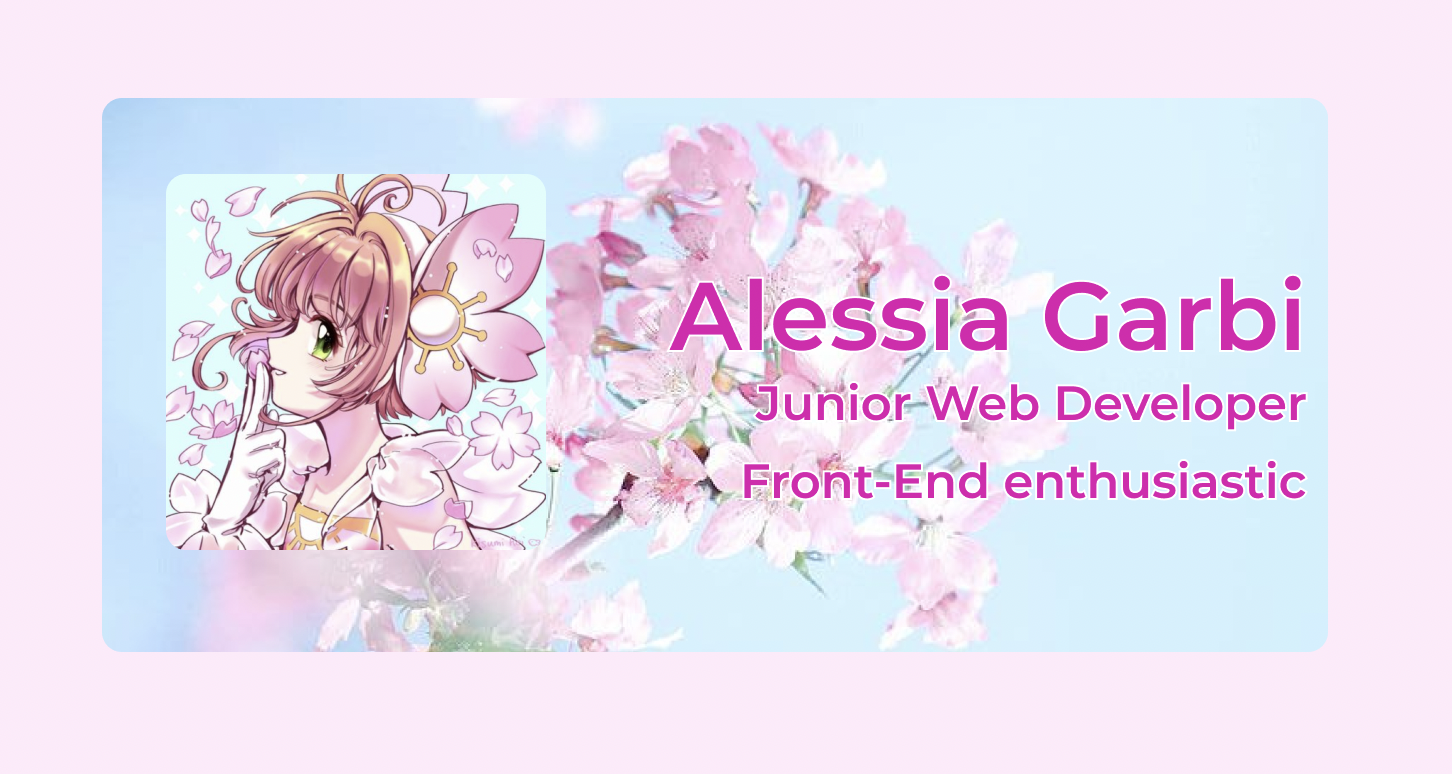 Allypetitsakura (Alessia Garbi) · GitHub