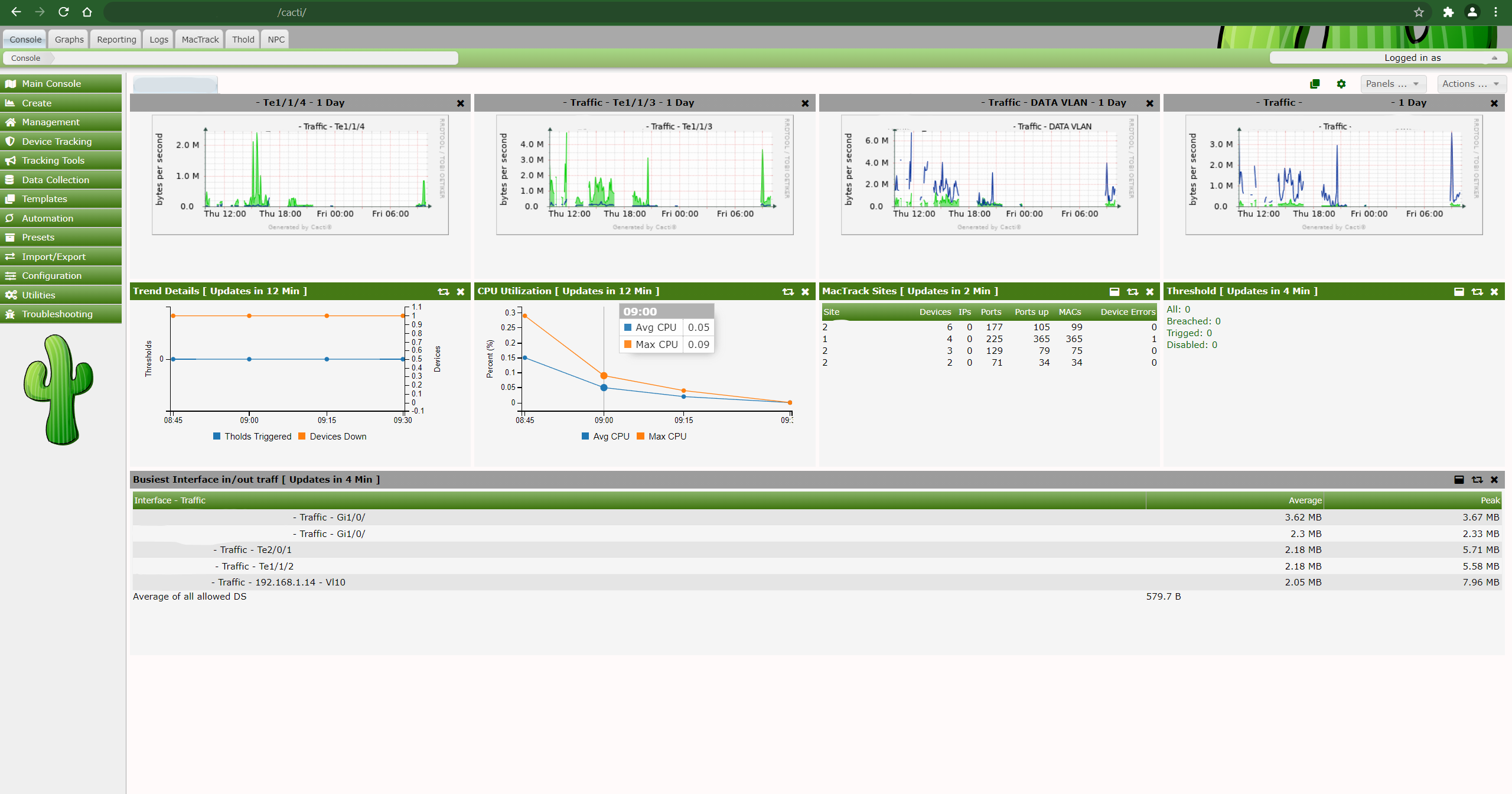 Selectable number of columns · Issue #182 · Cacti/plugin_intropage · GitHub