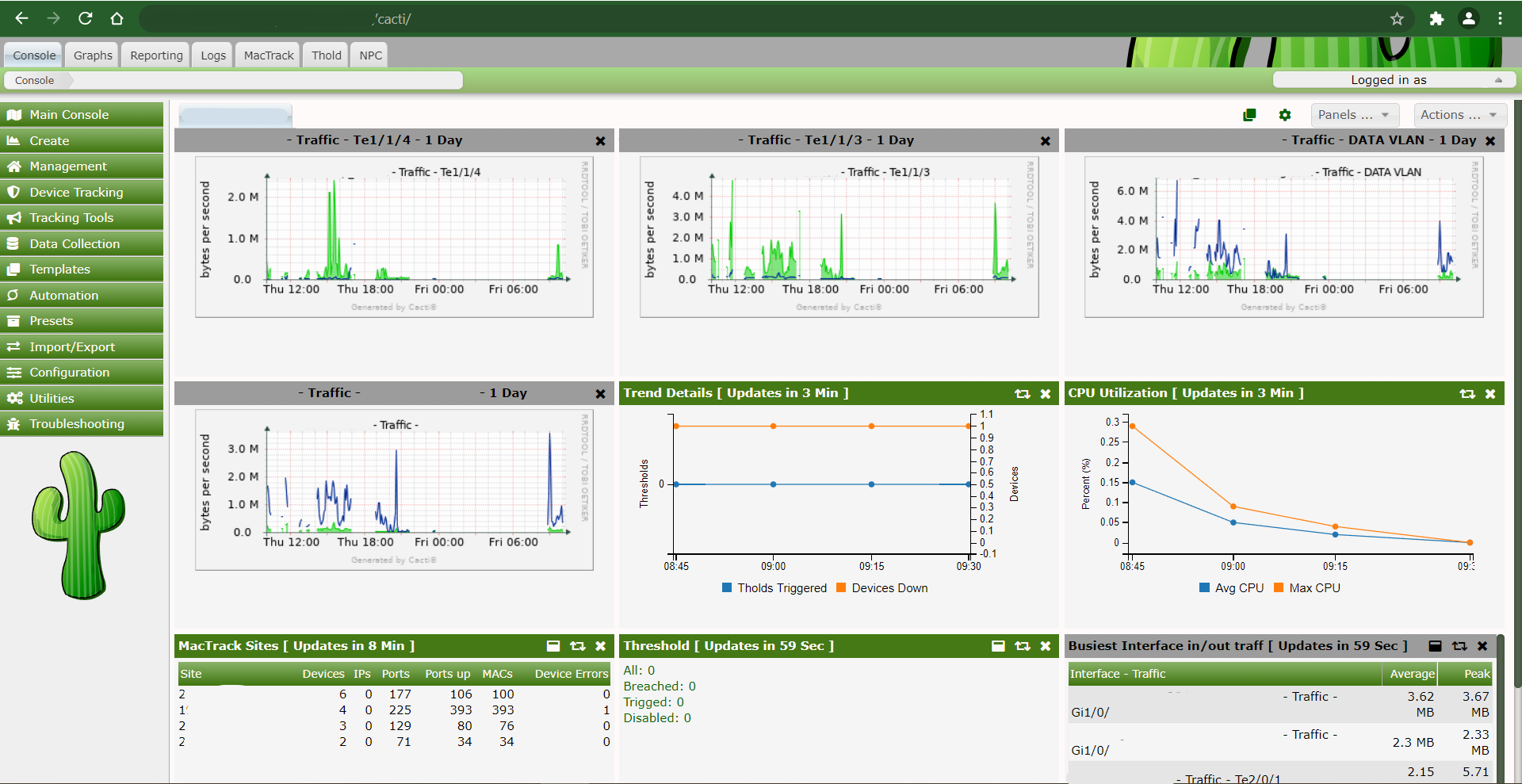 Selectable number of columns · Issue #182 · Cacti/plugin_intropage · GitHub
