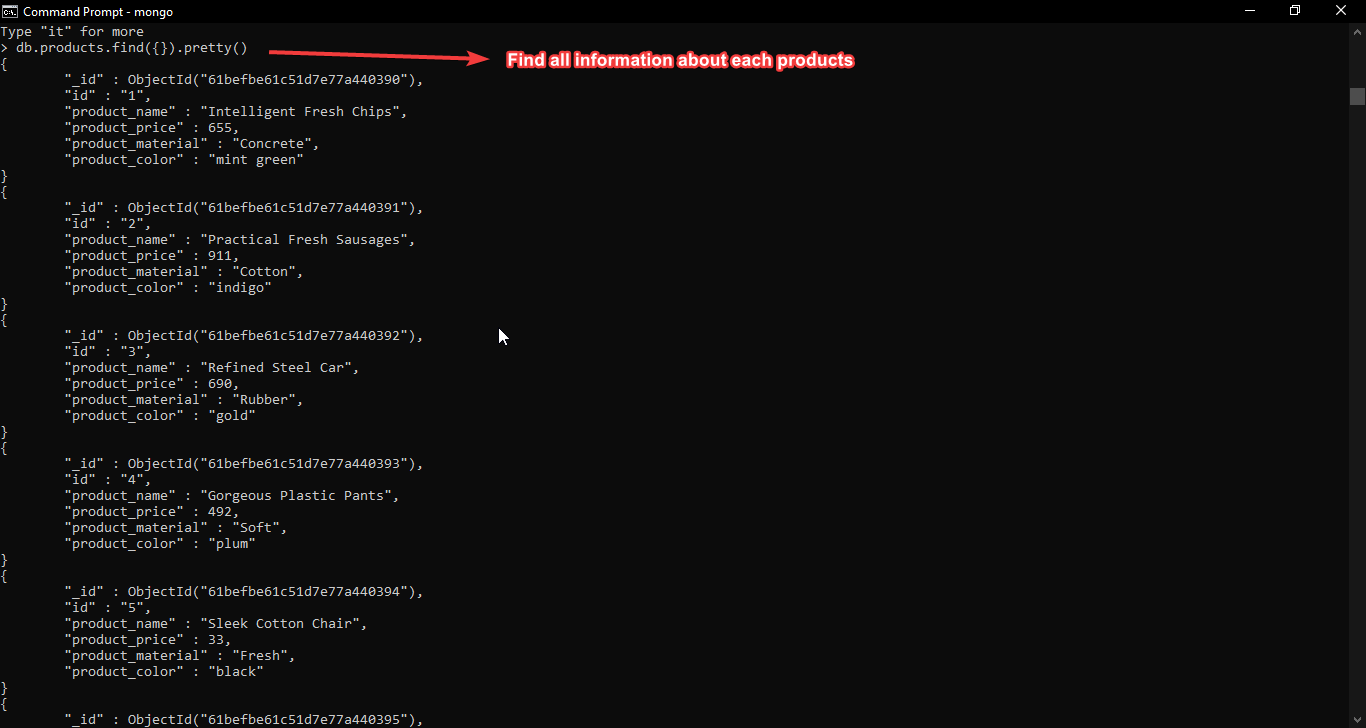 GitHub - Manoradha7/mongodb-pruduct-task