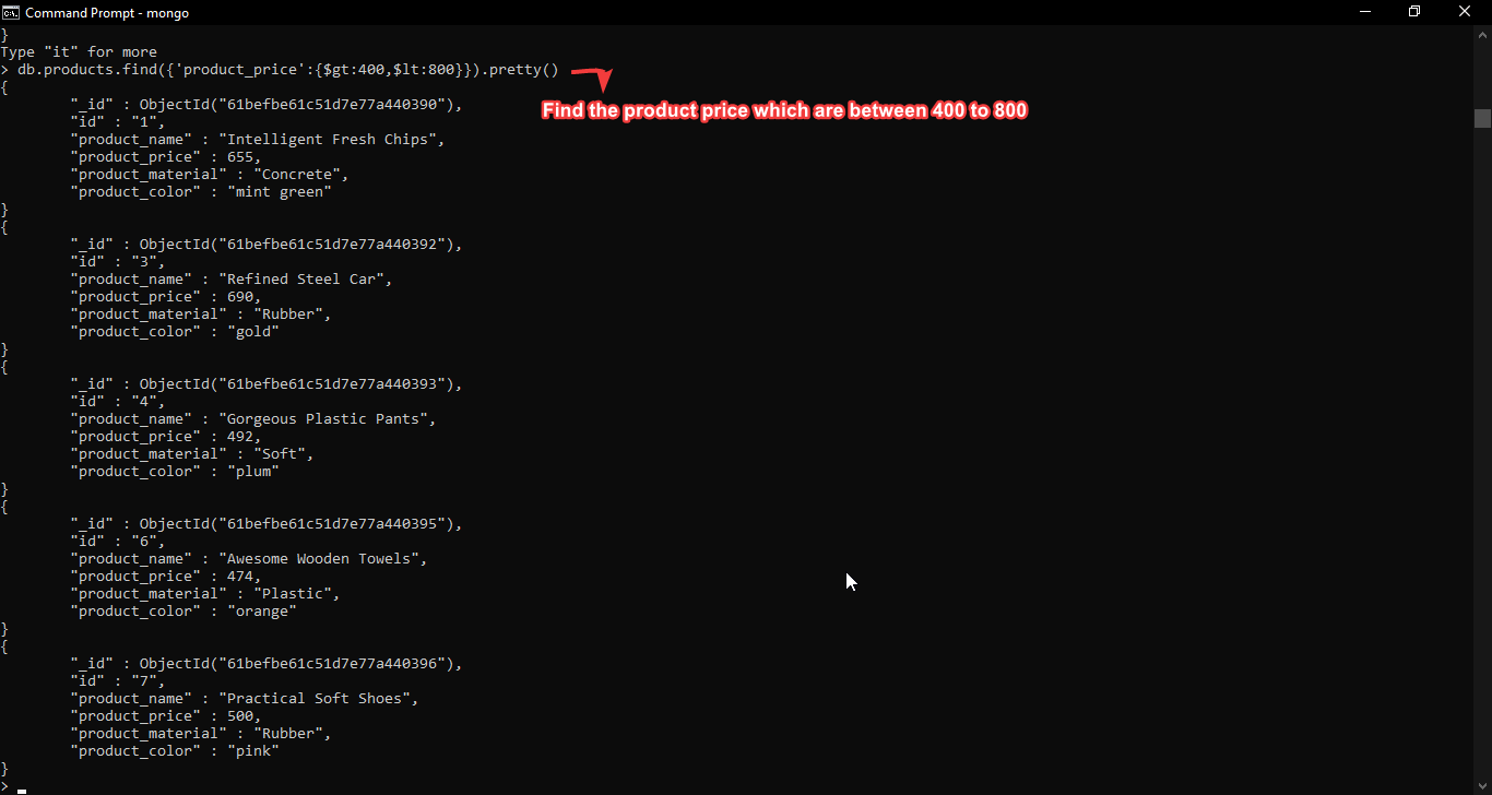 GitHub - Manoradha7/mongodb-pruduct-task
