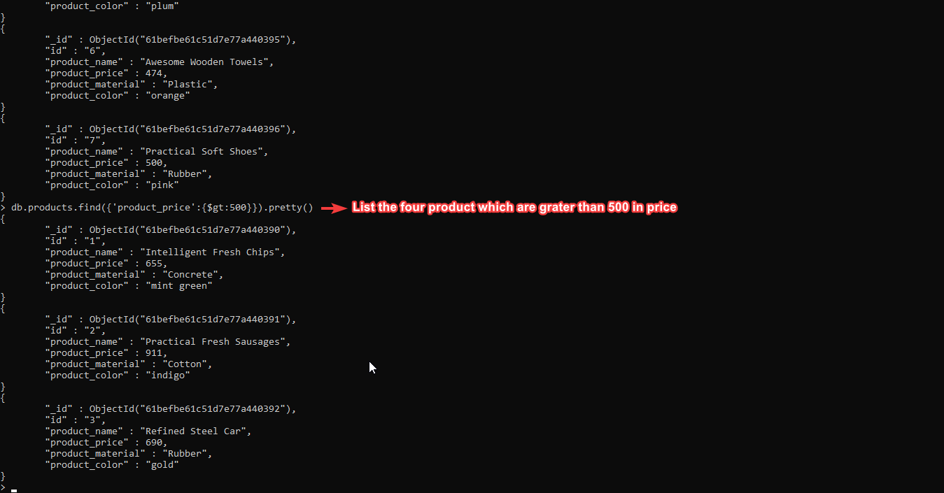 GitHub - Manoradha7/mongodb-pruduct-task