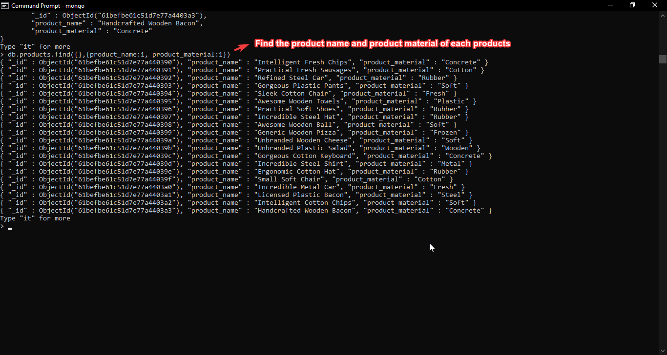 GitHub - Manoradha7/mongodb-pruduct-task