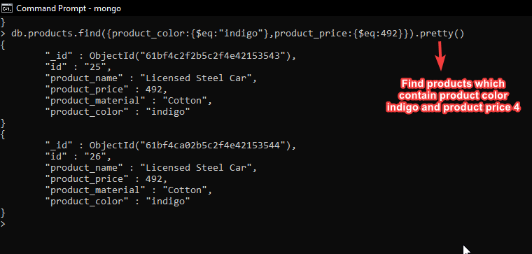 GitHub - Manoradha7/mongodb-pruduct-task