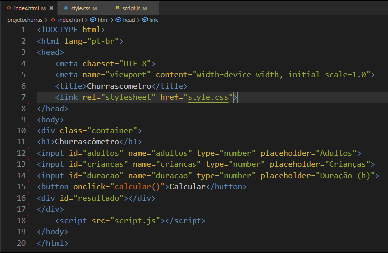 GitHub - SamaraMacedo/churrascometro: ChurrasCômetro