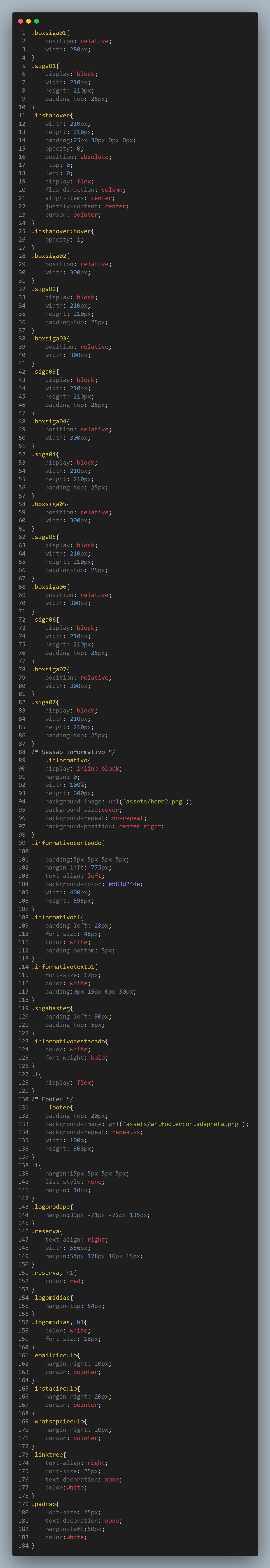 GitHub - SamaraMacedo/sitemarunofficial: Site desafio Front end