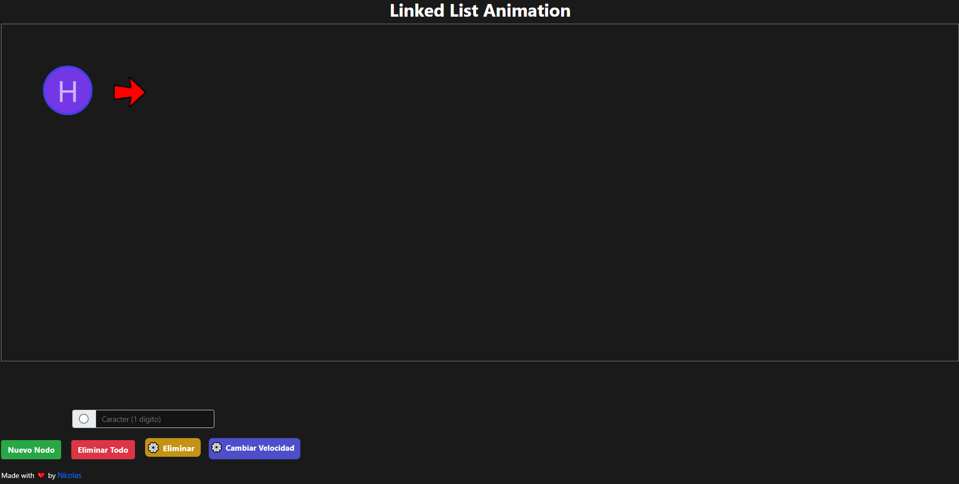 GitHub - nic0q/Linked-List-Animation: Animación Asíncrona Linked List ...