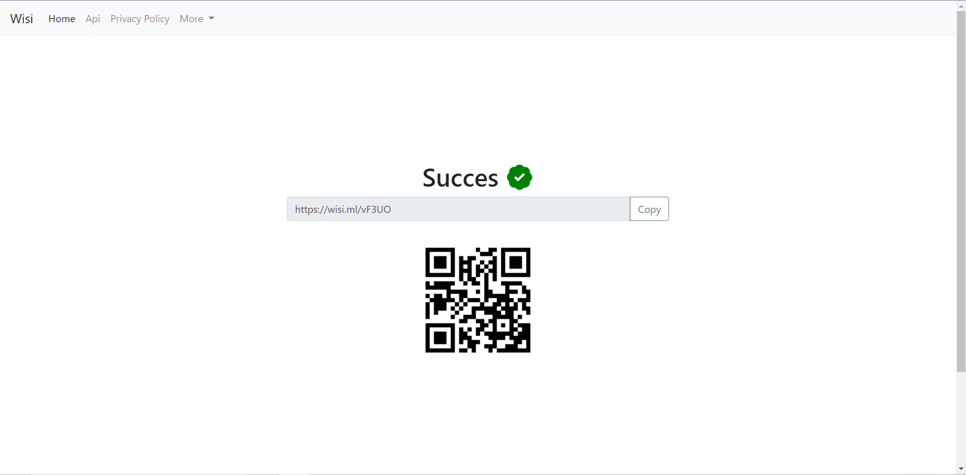 GitHub - vsl-dev/wisi-url-shortener: Basic url shortener!