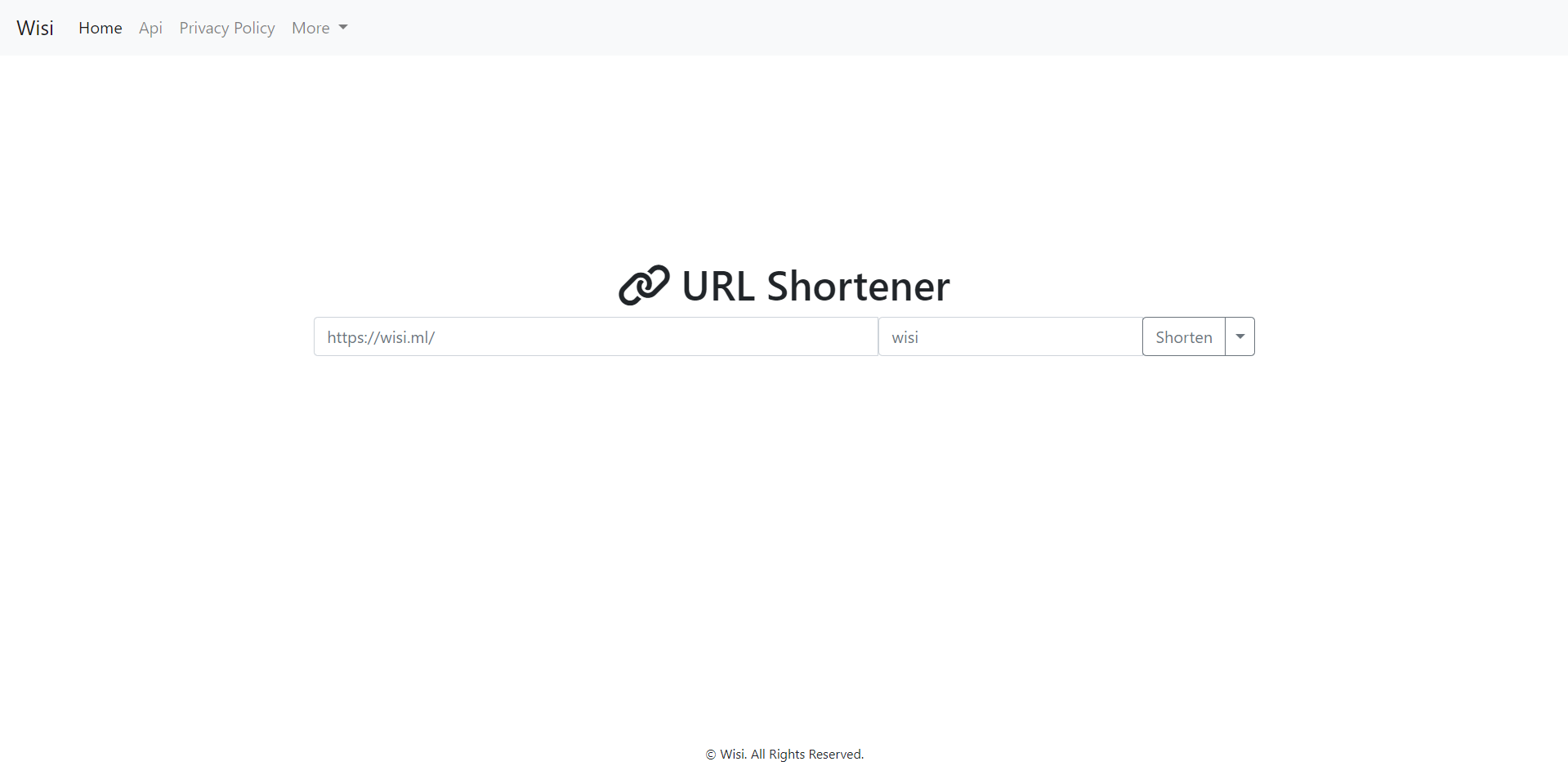 GitHub - vsl-dev/wisi-url-shortener: Basic url shortener!