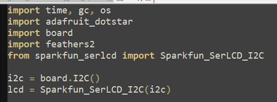 file sparkfun_serlcd.py various errors · Issue #8 · fourstix/Sparkfun ...