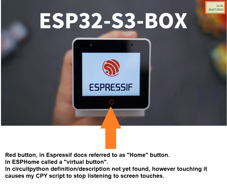 esp32-s3-box touch functionality locks up after touching red circle (home) button · Issue #2 ...