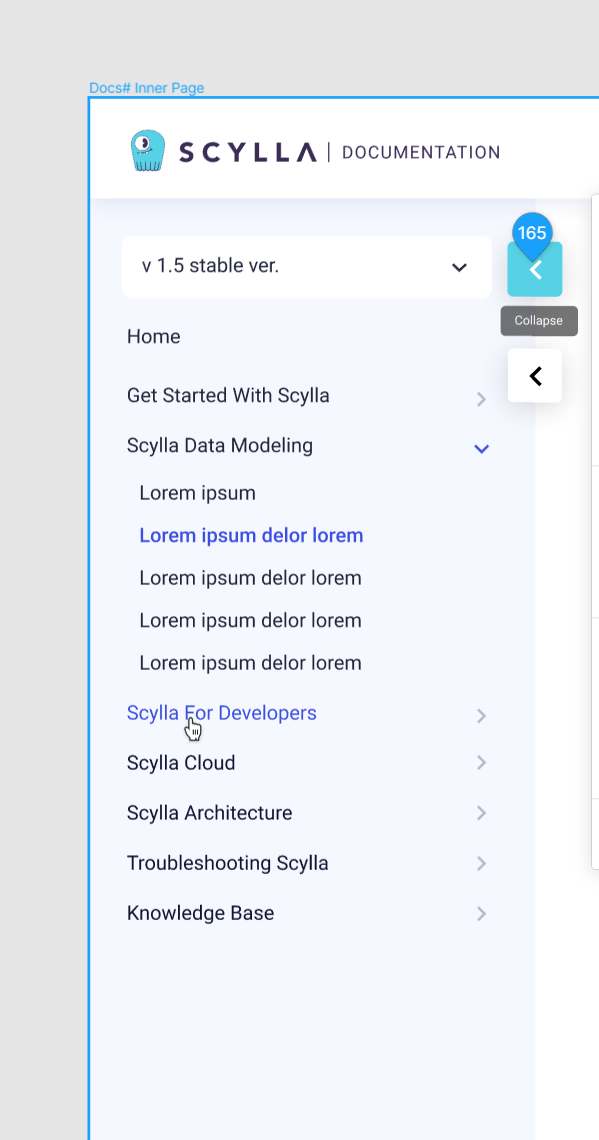 Review left sidebar · Issue #204 · scylladb/sphinx-scylladb-theme · GitHub