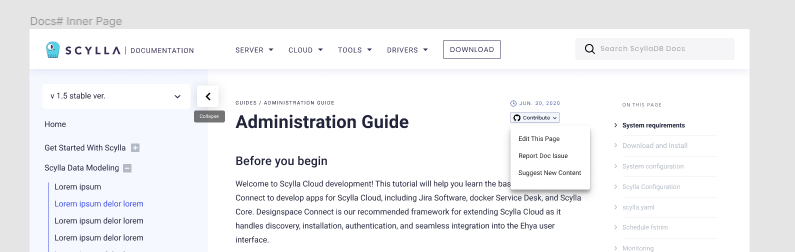 Collapsible Navigation · Issue 193 · Scylladbsphinx Scylladb Theme · Github