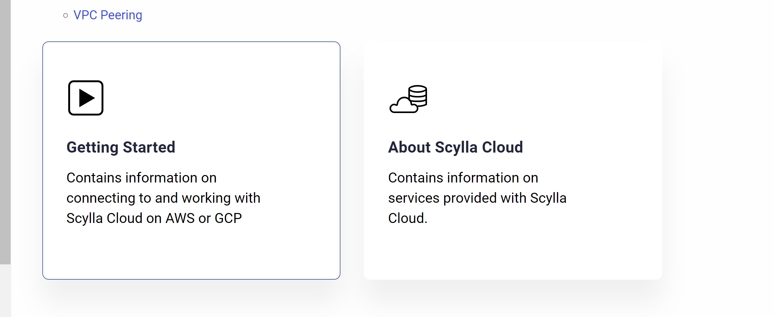 Issue in page Scylla Cloud · Issue #805 · scylladb/scylla-doc-issues · GitHub