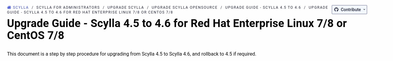Too Long Breadcrumbs Looks Off · Issue 364 · Scylladb Sphinx Scylladb Theme · Github