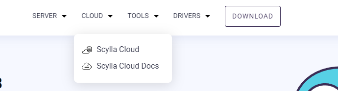 Remove Cloud App From Header · Issue 648 · Scylladbsphinx Scylladb Theme · Github