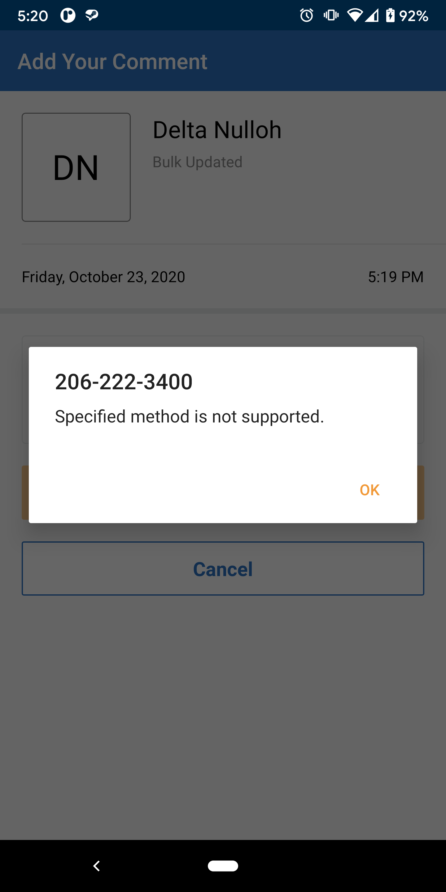 [Bug] 1.6.0-pre2 release PhoneDialer "FeatureNotSupportedException" on Android 11 · Issue #1469 ...