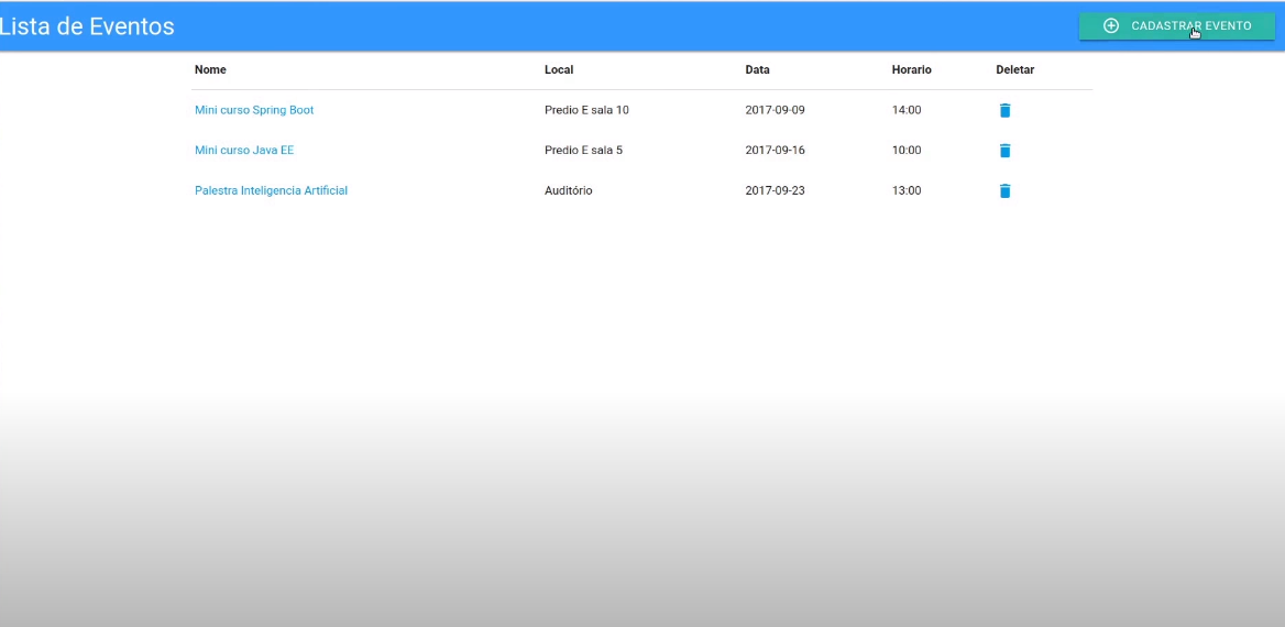 GitHub - nattangama/Eventos: É um sistema web para eventos. O sistema web permite agendamentos ...