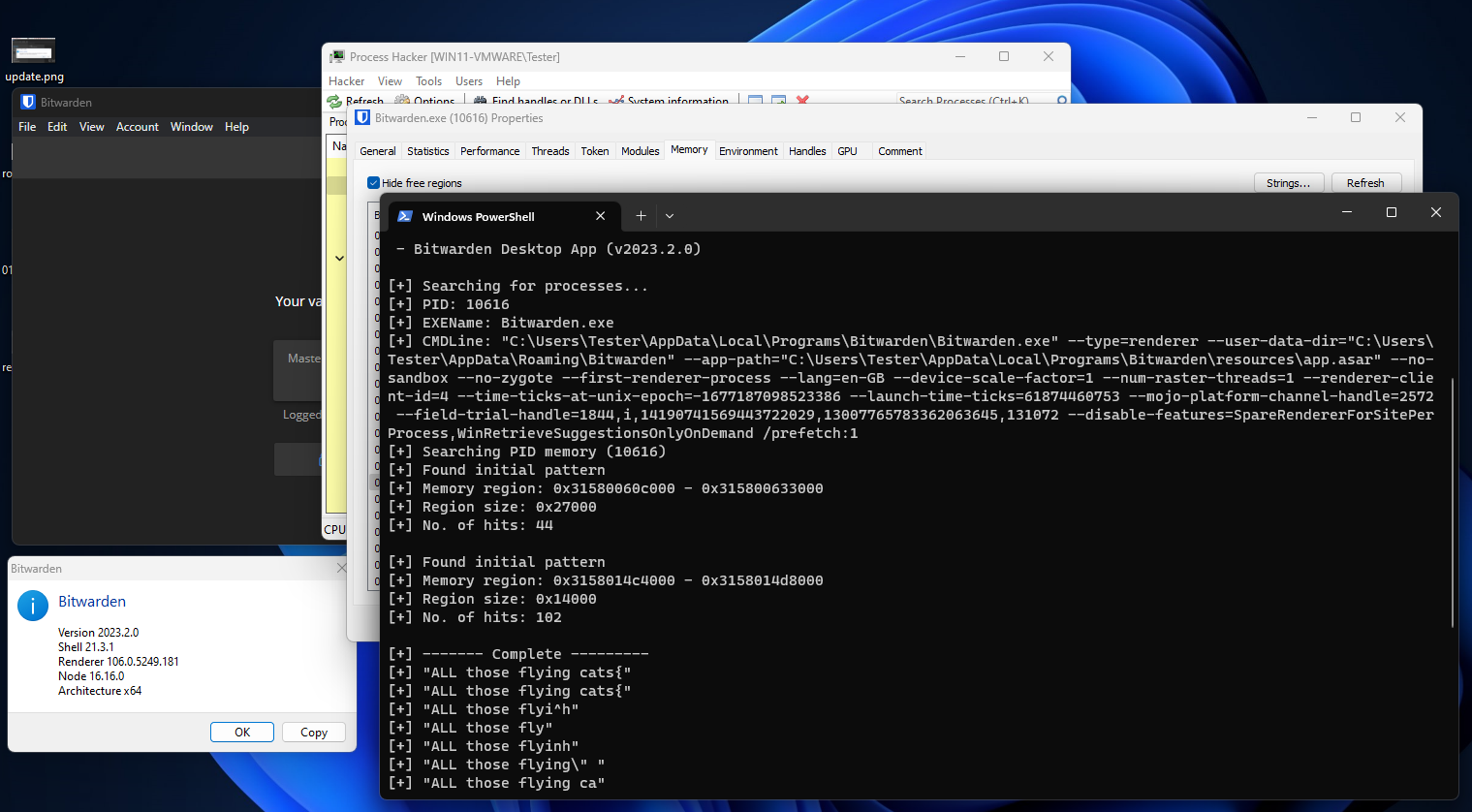 GitHub - markuta/bw-dump: A proof-of-concept that extracts plaintext master passwords from a ...