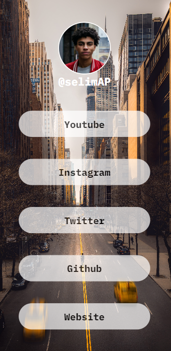 Github Selimap Linkinbio