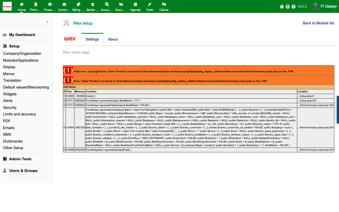 Bug: Several issues in setup.php on new module creation · Issue #23087 · Dolibarr/dolibarr · GitHub