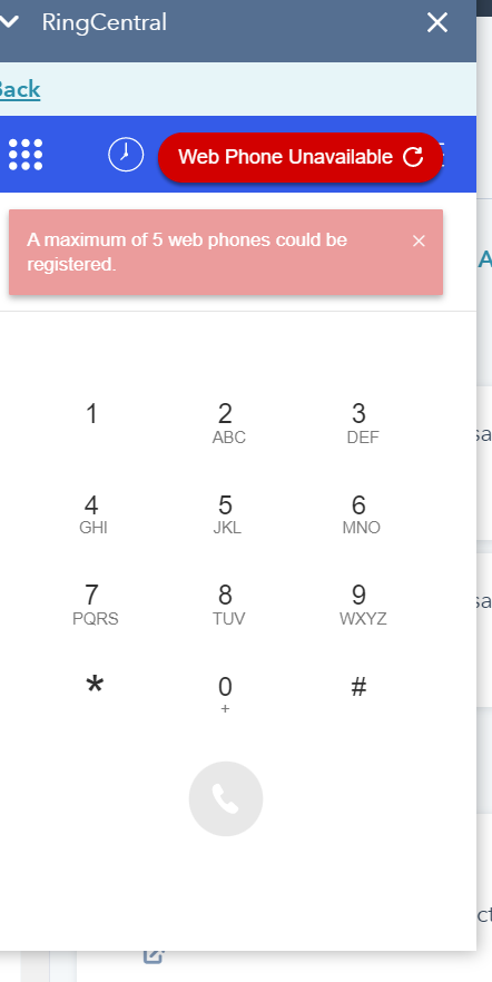 Maximum of 5 webphone ? · Issue #182 · ringcentral/hubspot-embeddable-ringcentral-phone · GitHub