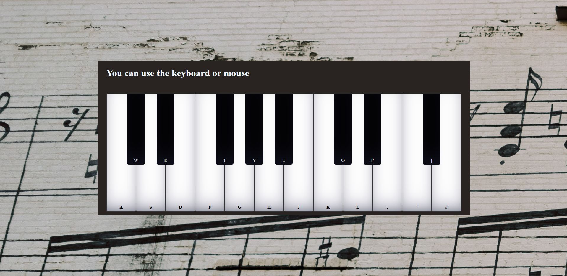 GitHub - lucianRosuAtc/PianoJs: Piano that use 24 notes(sounds)