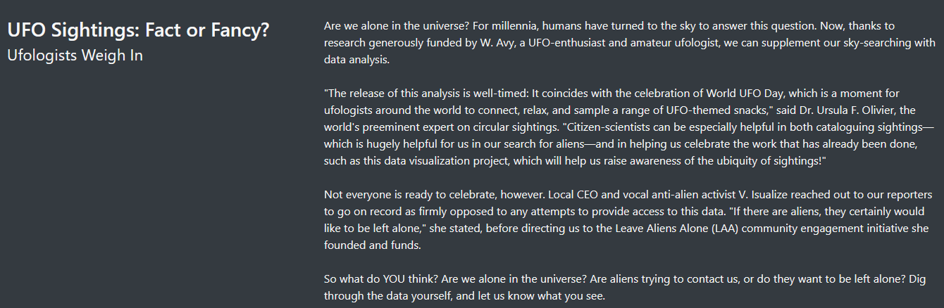 GitHub - Niurab/UFOs