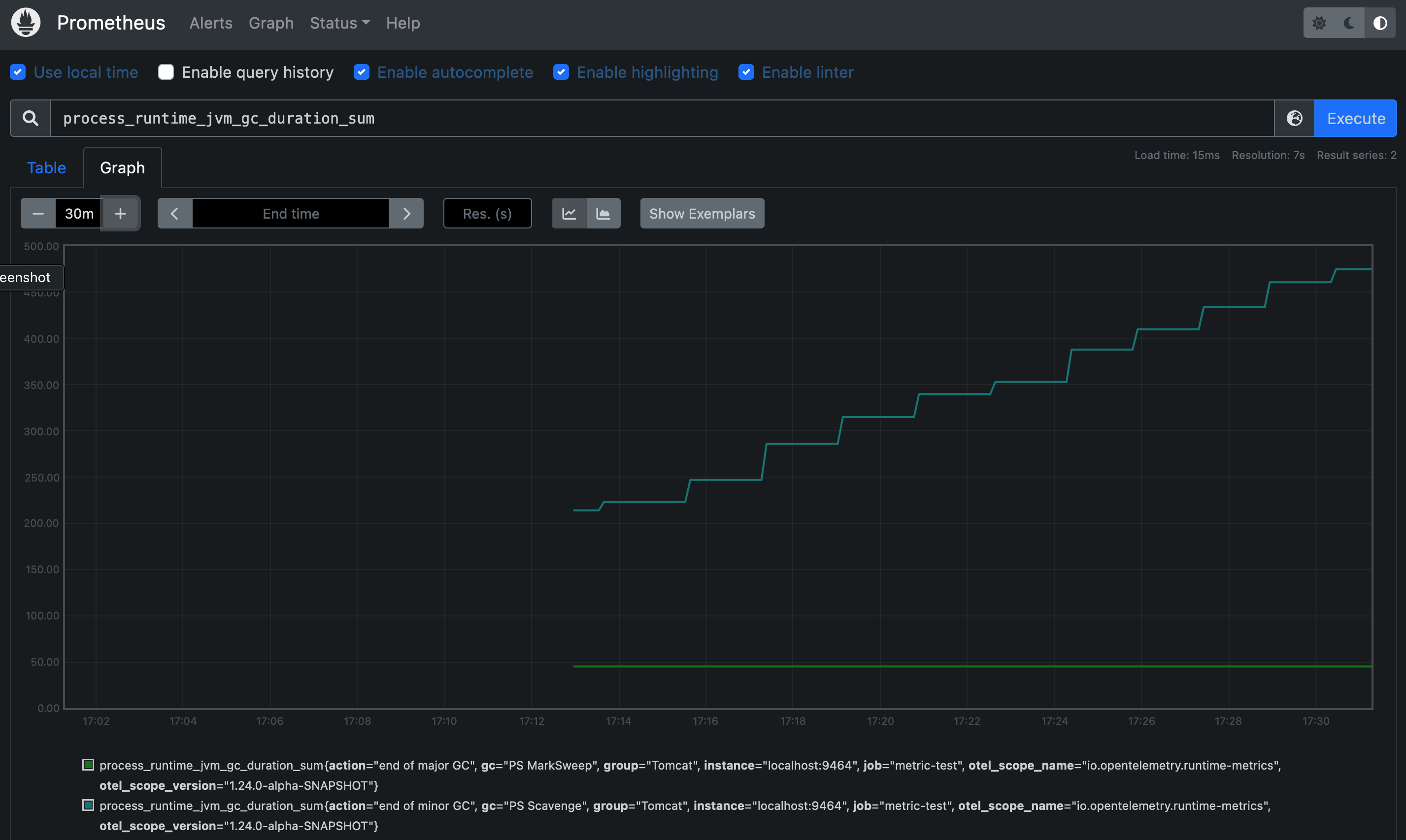 Runtime Metric `ntime Jvm Gc Duration` Publishing Odd Values · Issue 8305 · Open