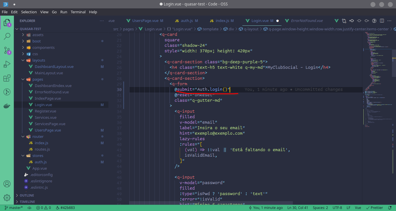 $router doesnt work in pinia · quasarframework quasar · Discussion #14030 · GitHub