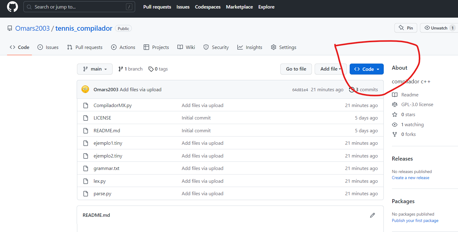 GitHub - Omars2003/ESIMIO_compilador: Desarrollo de un Compilador usando C++/python