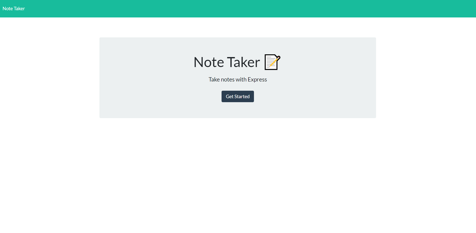 Github Glenluersman Note Taker