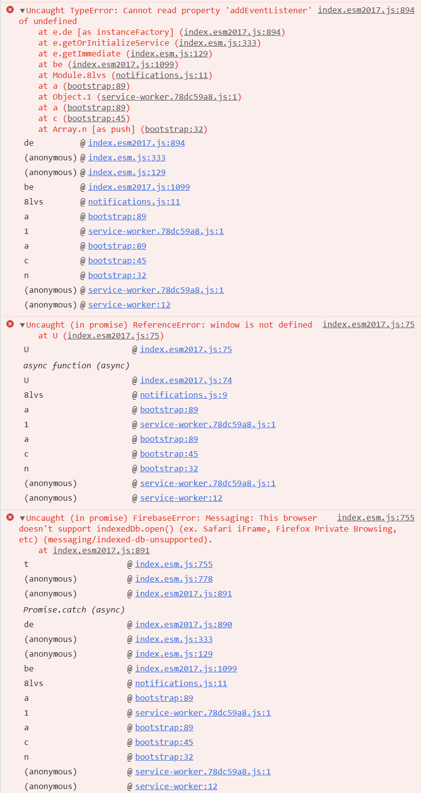 Unable To Handle Messages When App Is In The Background · Issue 5061 · Firebasefirebase Js Sdk