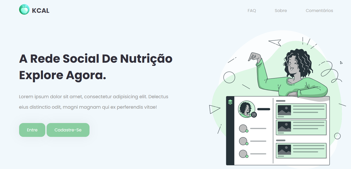 GitHub - matrixPUC/KCAL: Repositório para a nossa rede social chamada "KCAL", desenvolvida pelo ...
