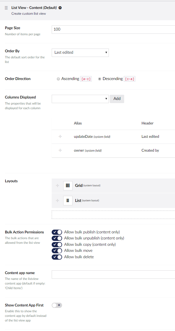 List View performance degradation · Issue #7245 · umbraco/Umbraco-CMS · GitHub