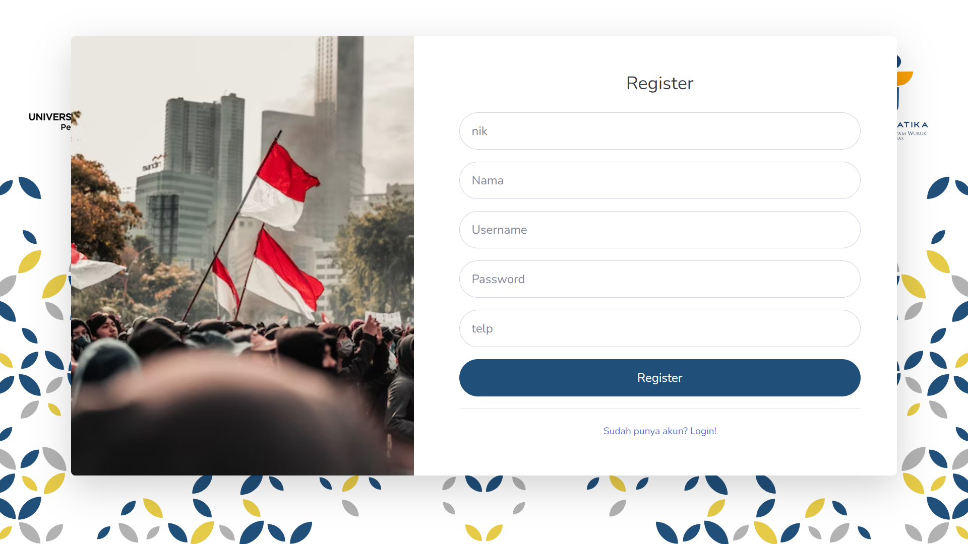GitHub - vaifalifkhan17/SORAK-SOLUSI-RAKYAT: Project Akhir mata kuliah Perancangan dan Analisis ...