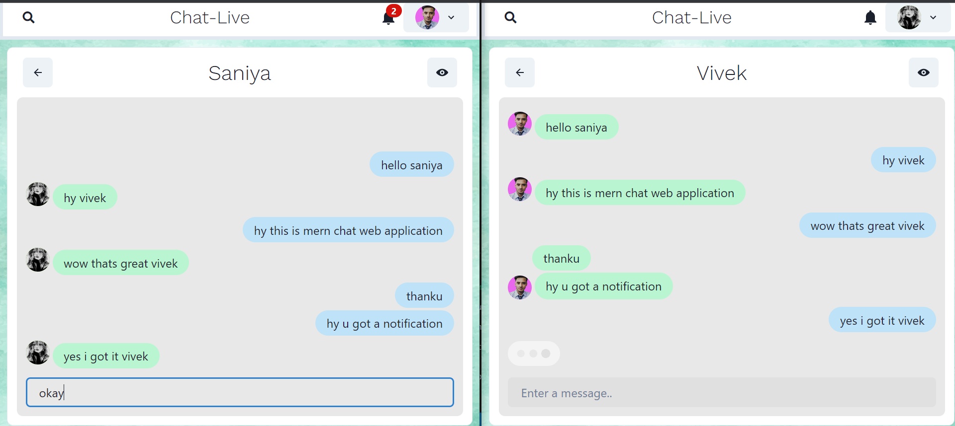 GitHub - iamvivekkr/chat-live-mern-app: Realtime Chat Web Application using MERN stack and Socket.io
