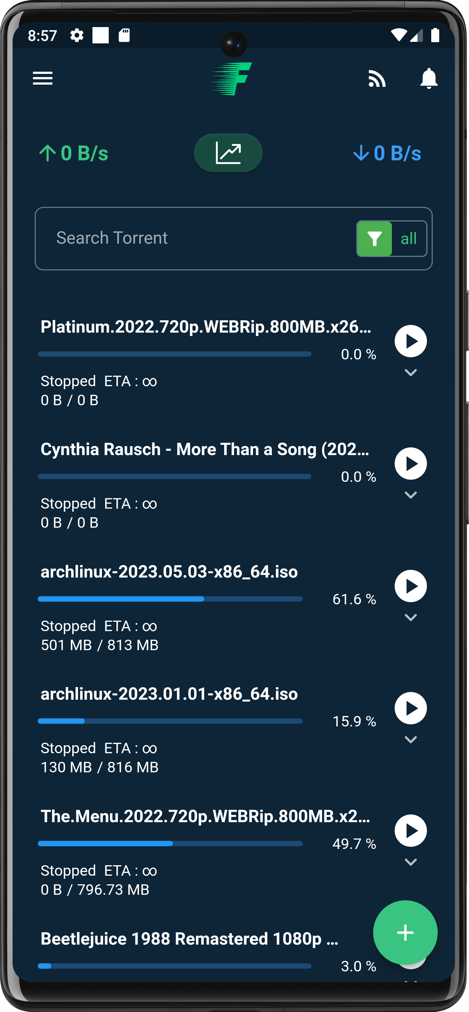 GitHub - CCExtractor/Flood_Mobile: GSoC 21' @CCExtractor. A modern mobile UI for various torrent ...