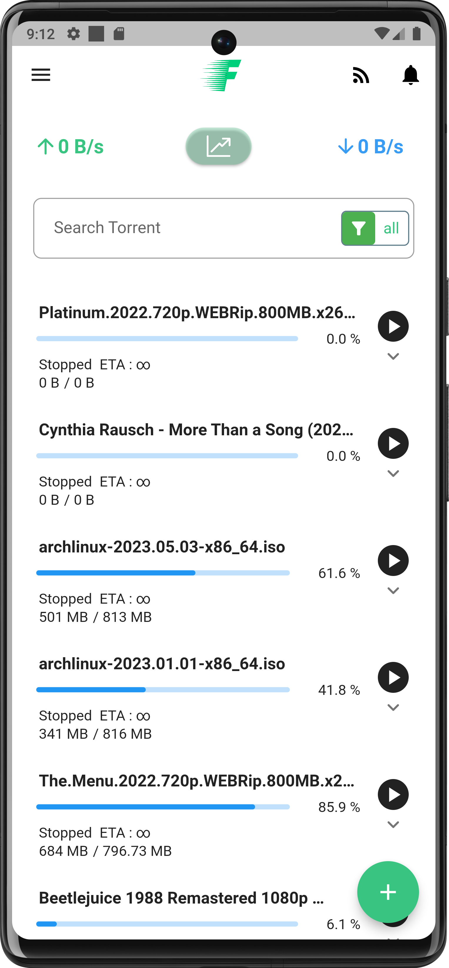 GitHub - CCExtractor/Flood_Mobile: GSoC 21' @CCExtractor. A modern mobile UI for various torrent ...