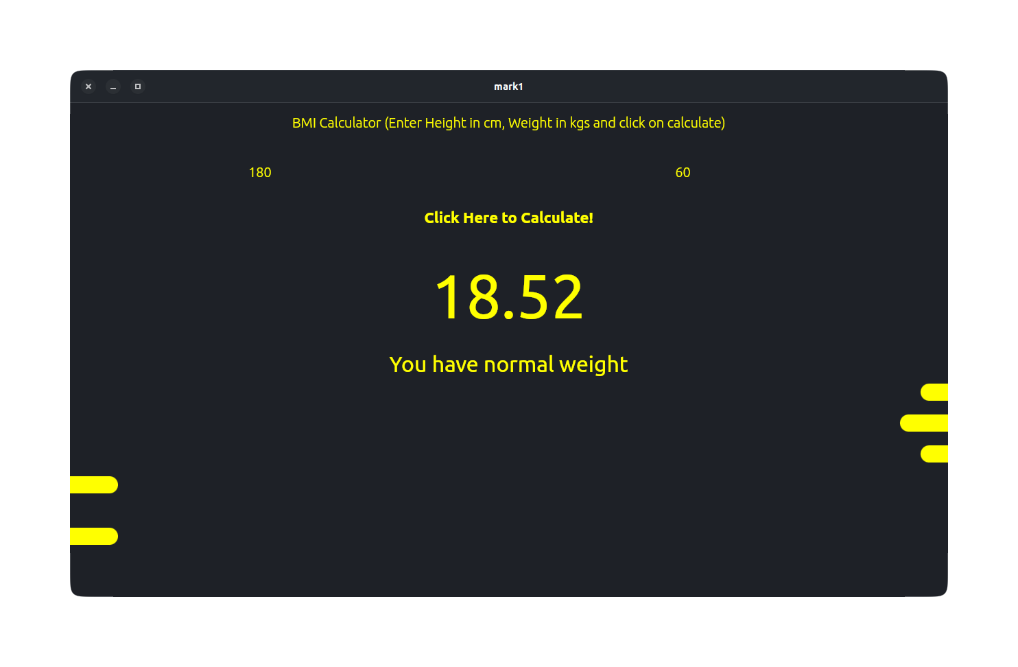 GitHub - LoNeWoLf003/BMI: A BMI calculator app made using Flutter
