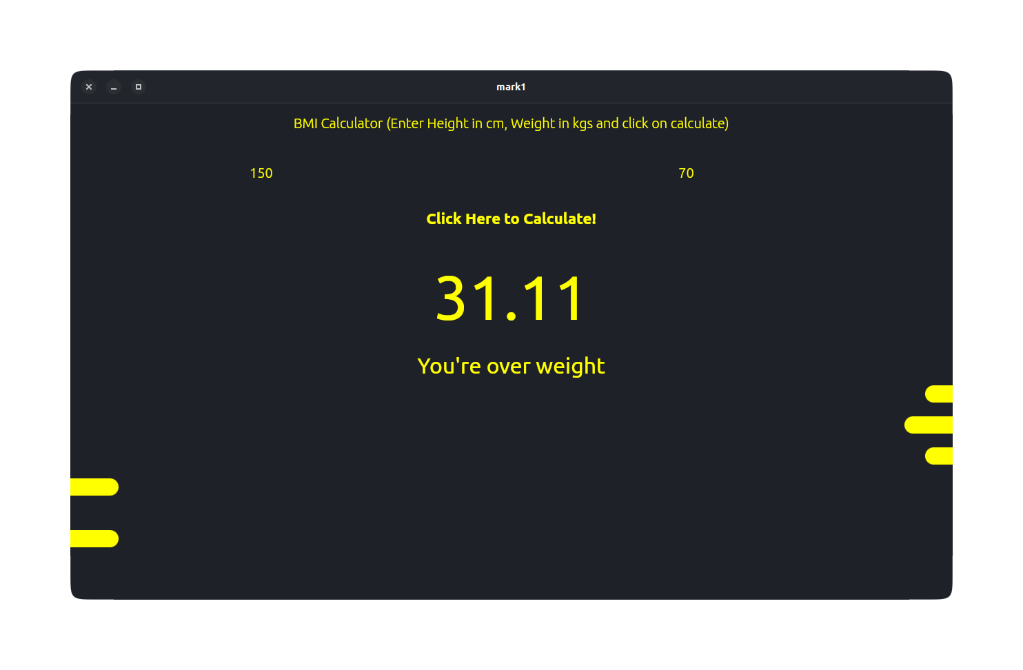 GitHub - LoNeWoLf003/BMI: A BMI calculator app made using Flutter