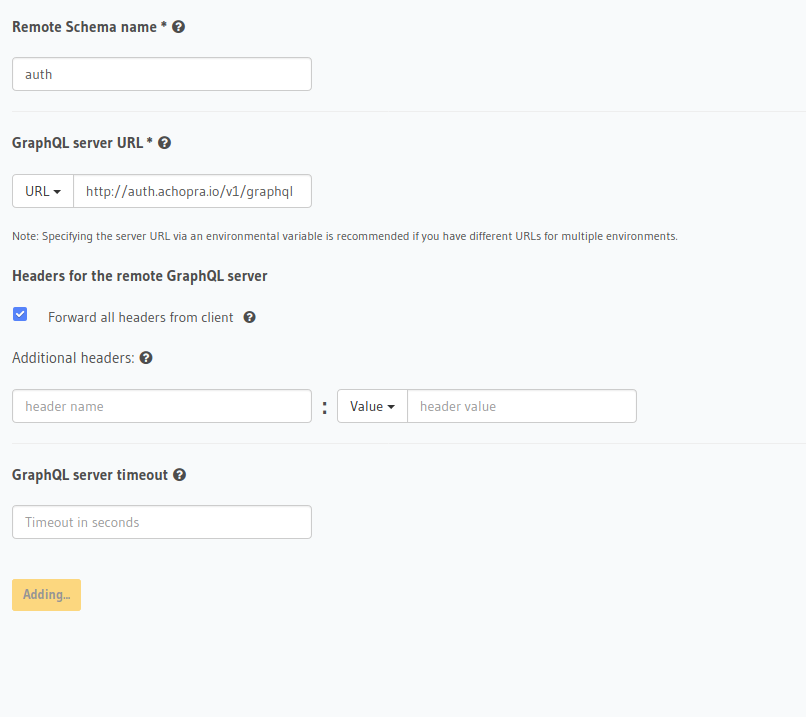 Can T Connect From A Hasura Instance To Another Hasrura Instance 504 Gateway Timeout When