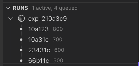 Expose Queued Experiments in the Extension · Issue #355 · iterative/vscode-dvc · GitHub