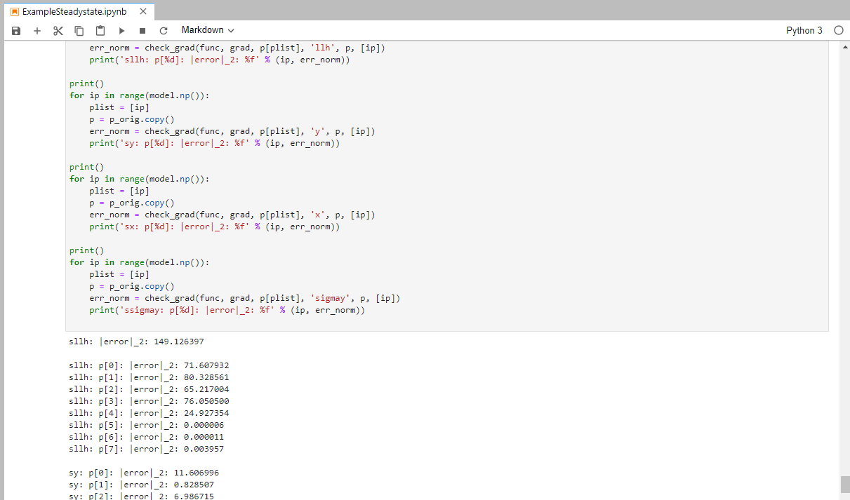 Python steady state example finite difference error too large? · Issue ...