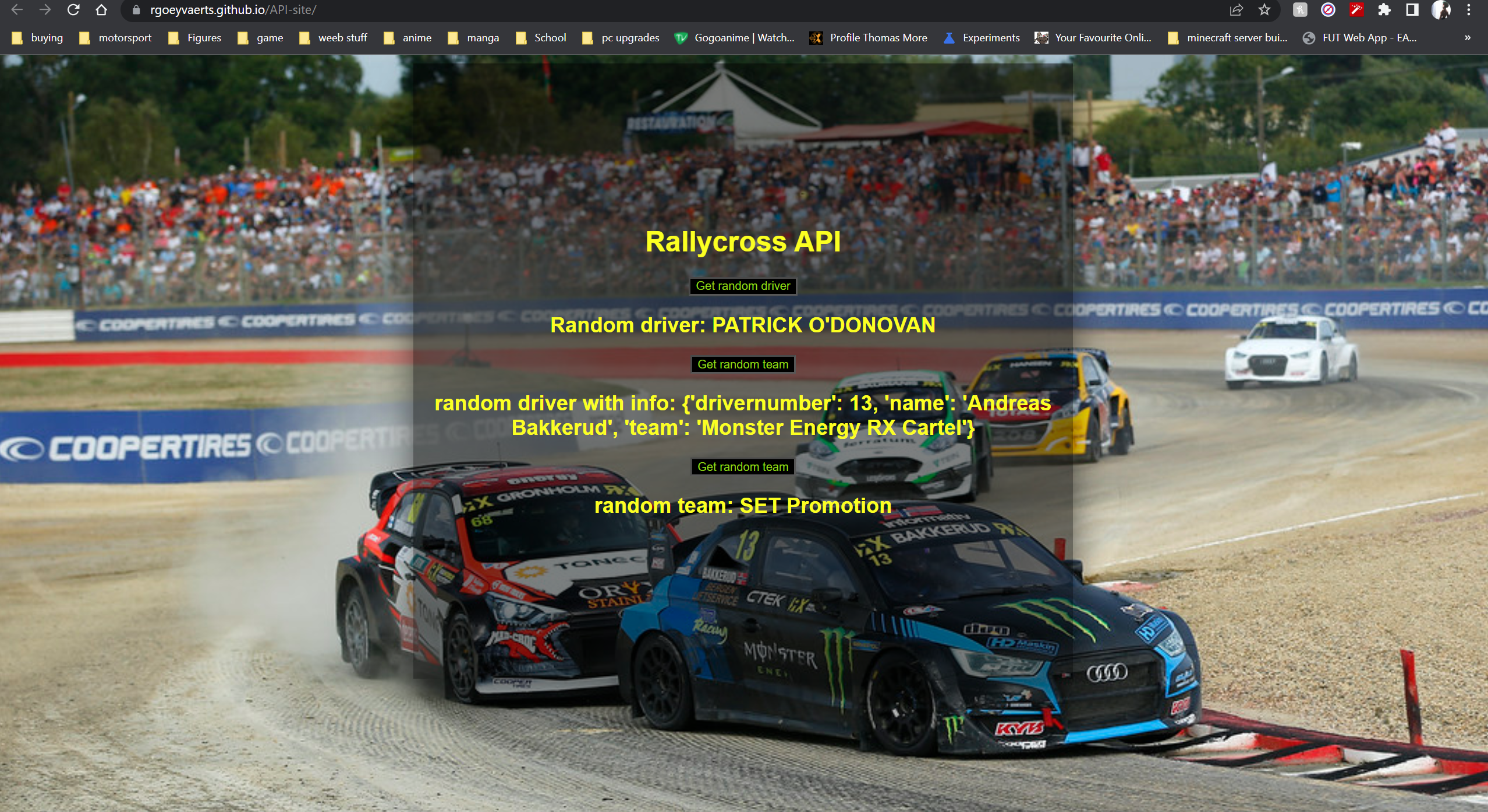 GitHub - RGoeyvaerts/API-Reno