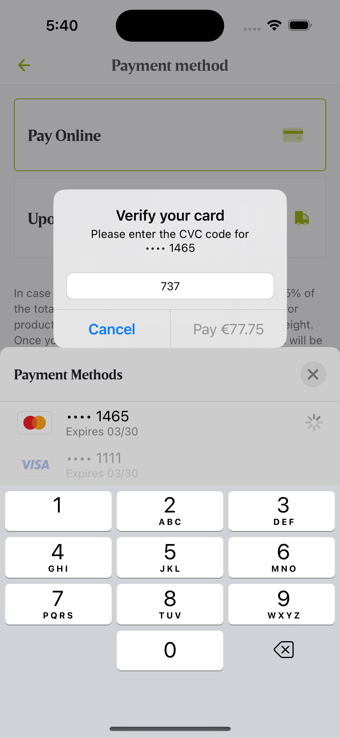 [BUG] CVV length validation for stored cards works incorrectly · Issue #1188 · Adyen/adyen-ios ...